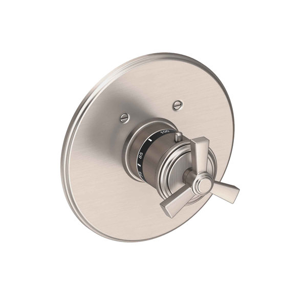Newport Brass Miro 3/4" Round Thermostatic Trim Plate With Handle | Wayfair