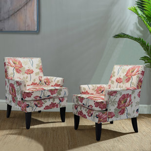 Arm Red Accent Chairs You'll Love | Wayfair