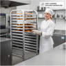 Metro Lane Aluminum Bun Pan Rack with Lockable Casters, Large Capacity ...