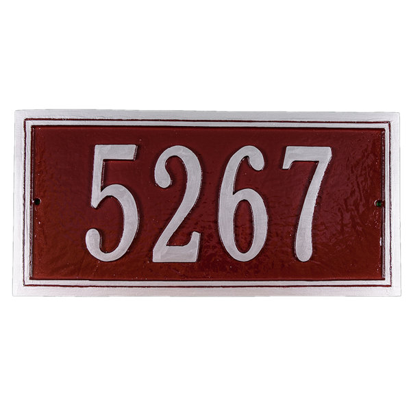 Montague Metal Products Rectangle Wall Plaque & Reviews - Wayfair Canada