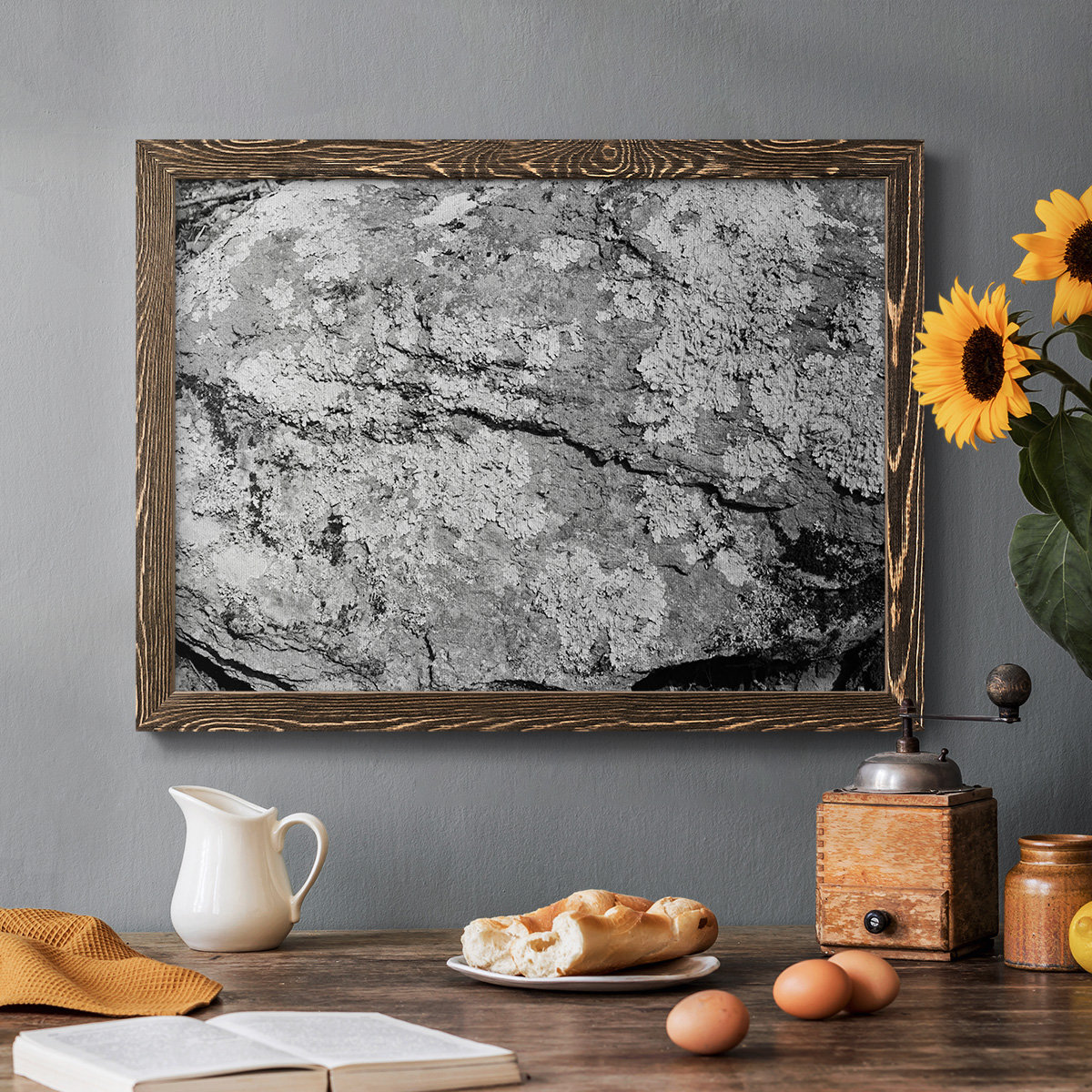 Wexford Home Found Textures XVI Framed On Canvas Print | Wayfair