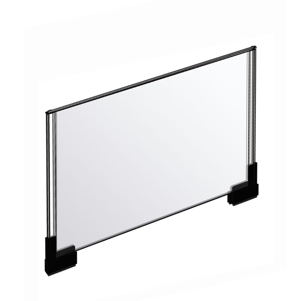 Azar Displays Two-Sided Large Acrylic Sign Holder With Magnetic Boots ...