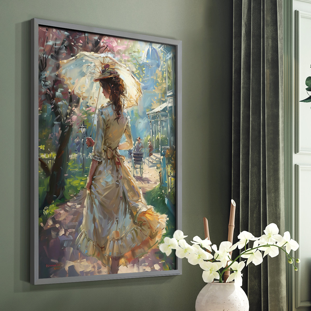 Winston Porter WOMEN-LXXV -Premium Gallery Framed Print - Ready to Hang ...