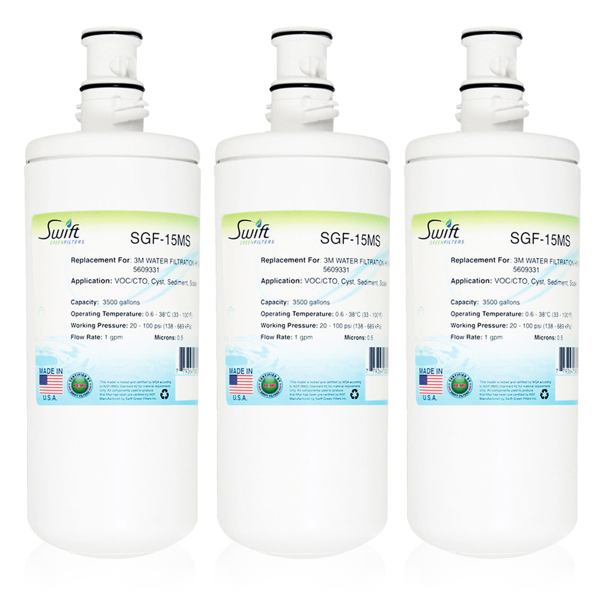Swift Green Filters SGF-15MS Compatible Commercial Water Filter for ...