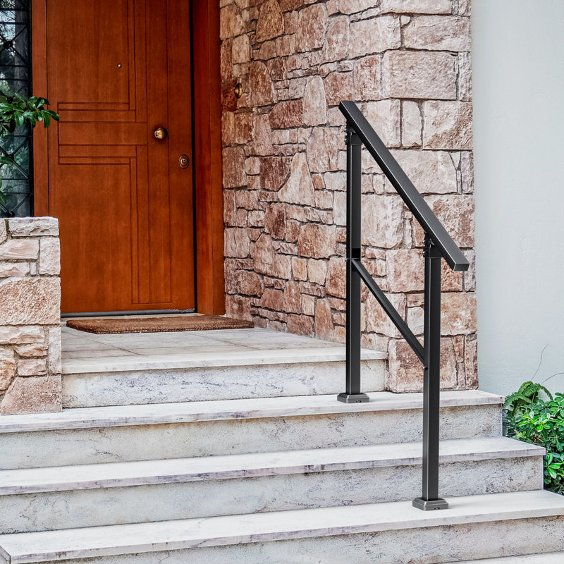 Bme Metal Porch And Stair Railings, Hand Rails for Outdoor Steps ...