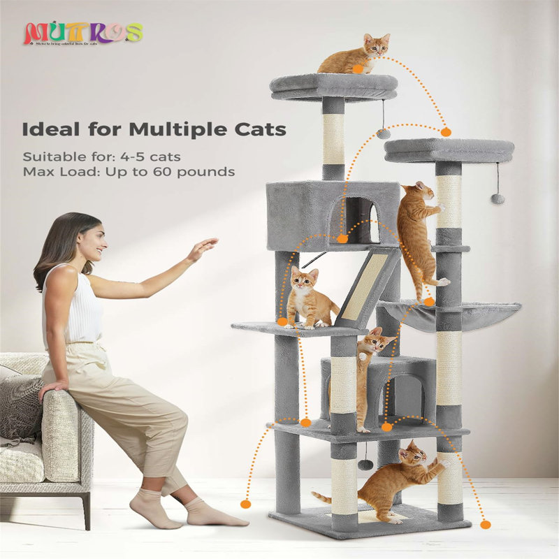 Tucker Murphy Pet™ Everado 70.91'' H Cat Tree | Wayfair