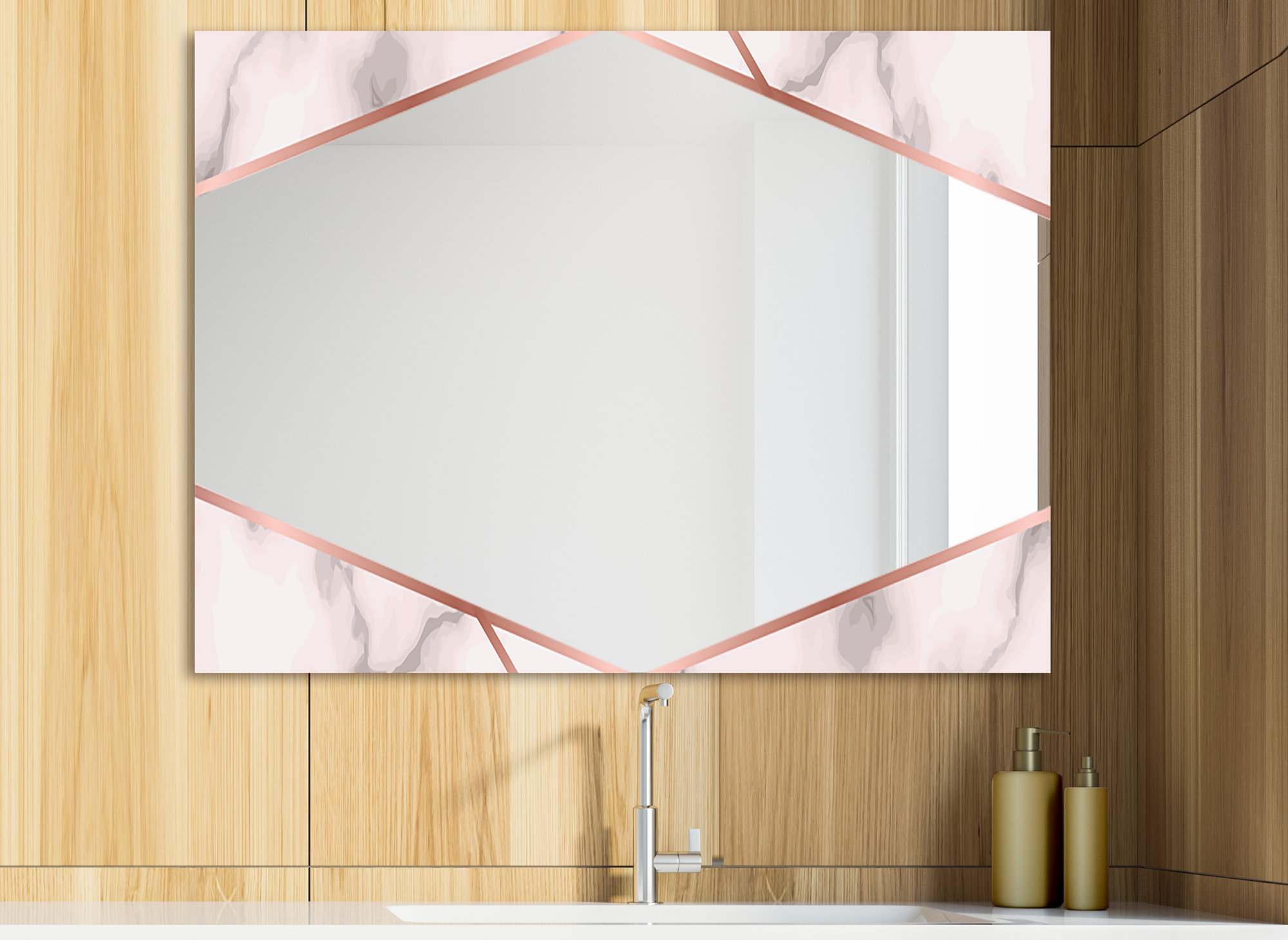 East Urban Home Capital Sleek Glam Vanity Mirror | Wayfair