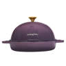 QUANMIANWANGLUO Bread Oven Cast Iron Bread Dutch Oven With Cloche Lid ...
