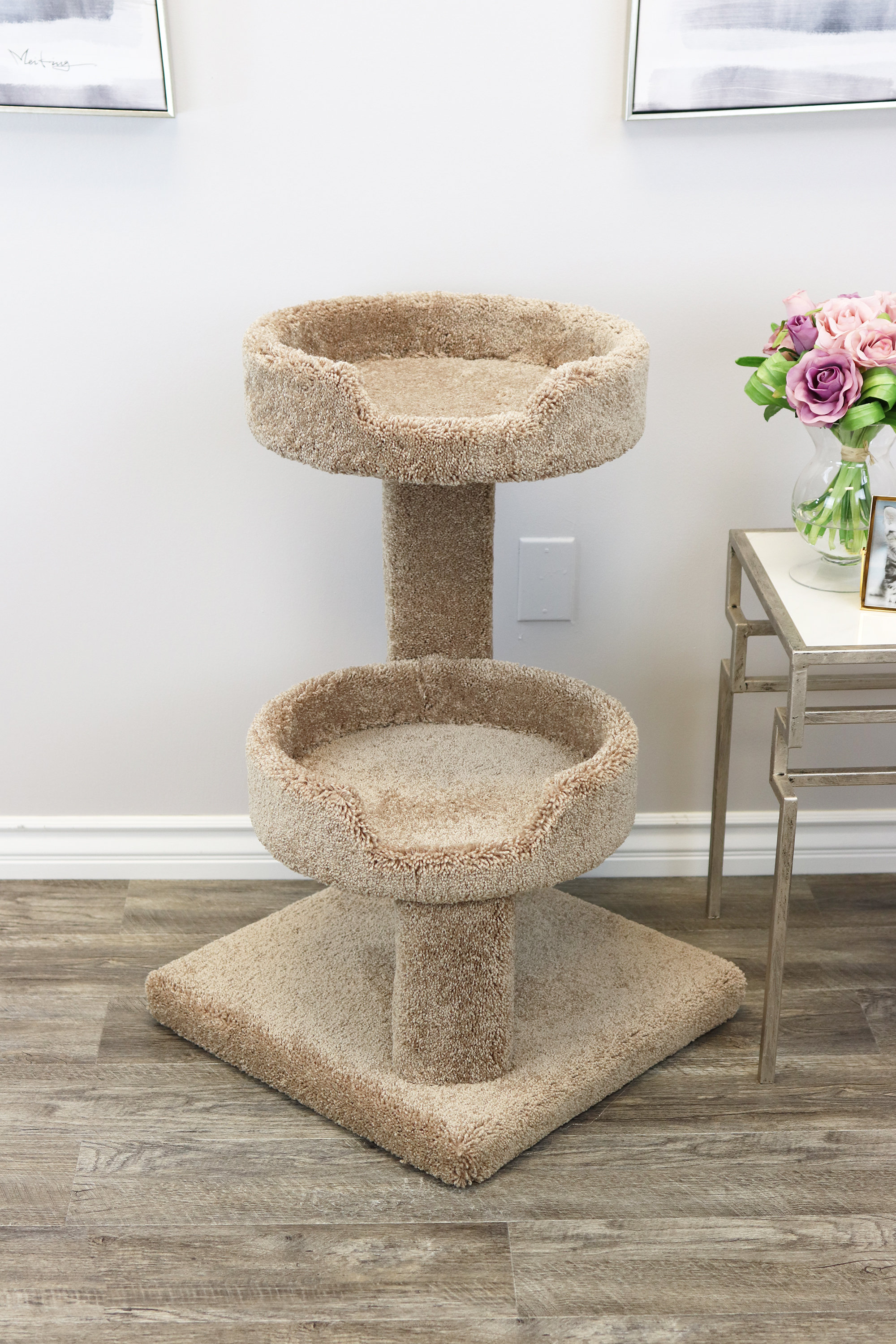 Prestige Cat Trees 32" Prestige Solid Wood Large Cat Tree & Reviews ...