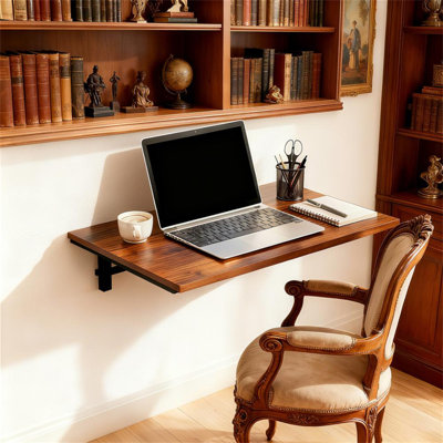 Foldable-wall-mounted-desk | Wayfair