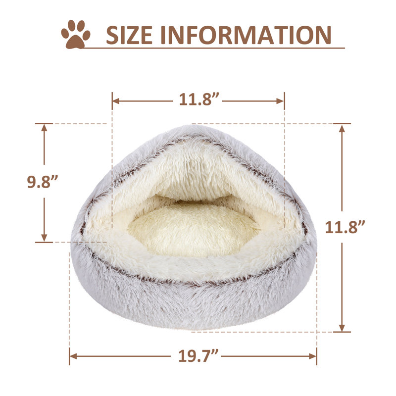 Tucker Murphy Pet™ Balthrop Round Hooded & Reviews | Wayfair