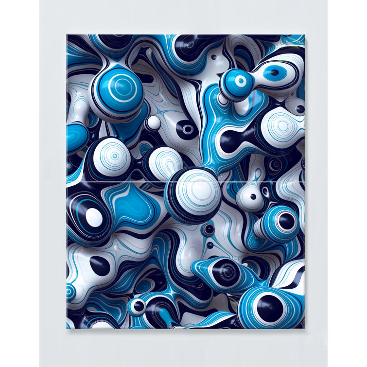 Ebern Designs Art Motif Magnetic Wall Mounted Cork Board | Wayfair.co.uk