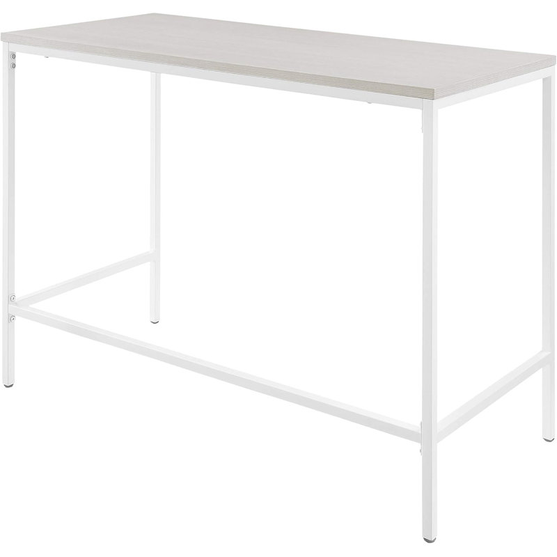 Latitude Run® Modern Office Desk With Sturdy Steel Frame And Adjustable ...