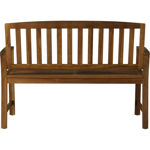 Highland Dunes Royce Acacia Outdoor Bench & Reviews | Wayfair