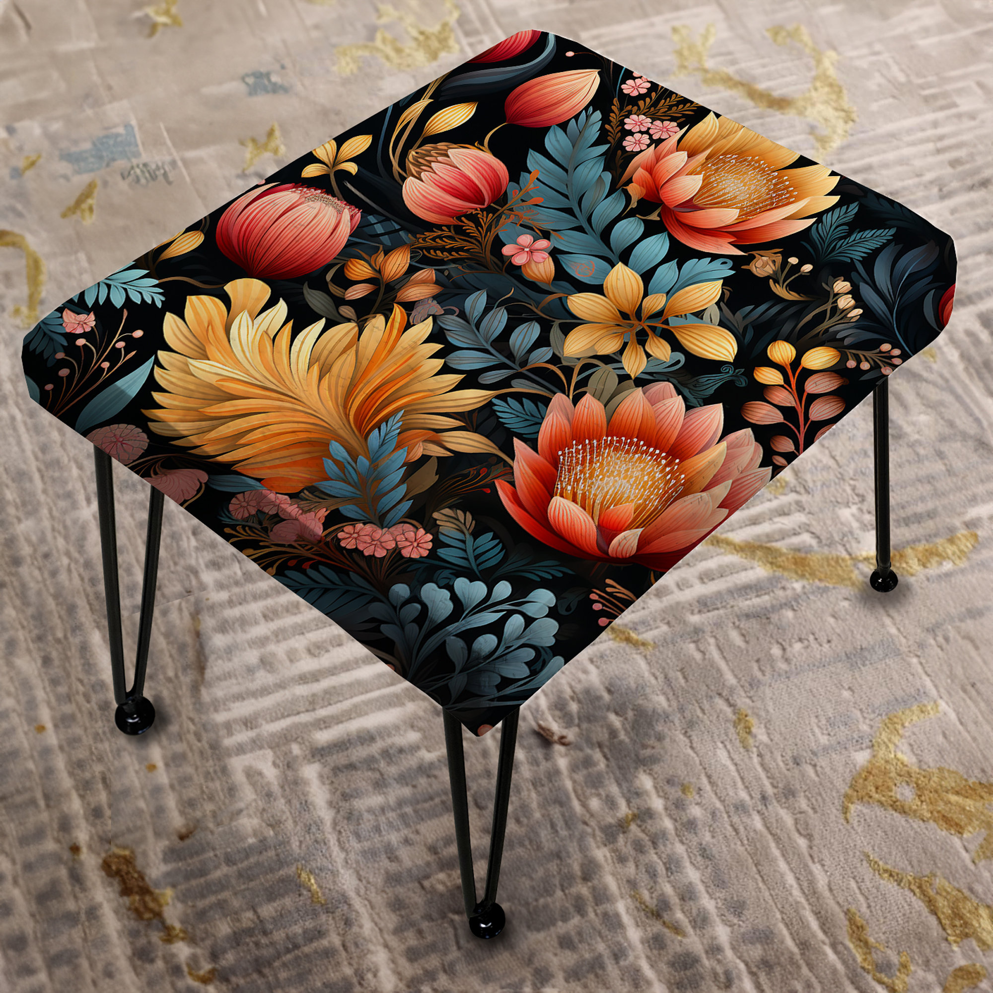 Design Art Eclectic Wonderland Forest Garden - Eclectic Rectangle ...