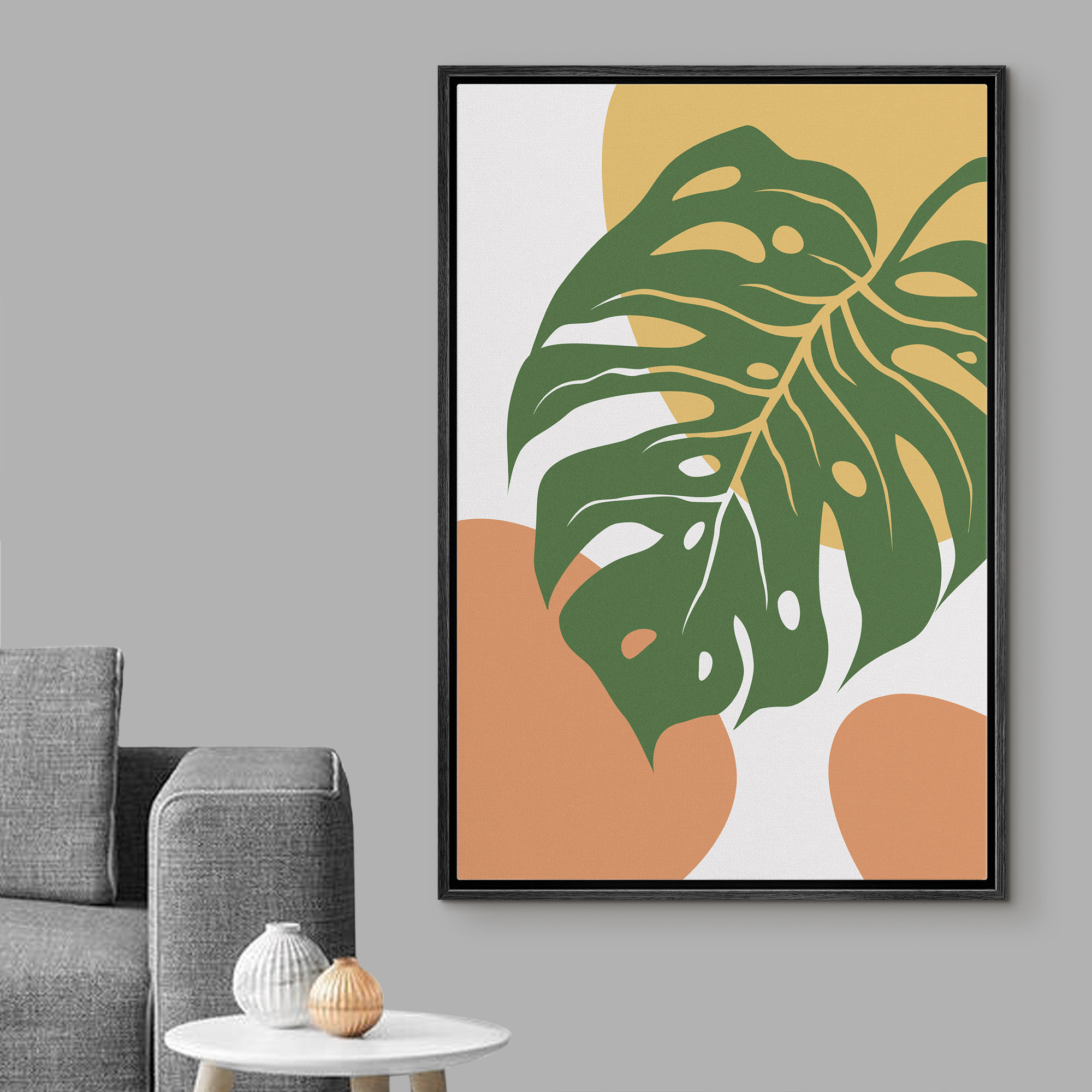 IDEA4WALL Floater Frame Graphic Art on Canvas - Wayfair Canada