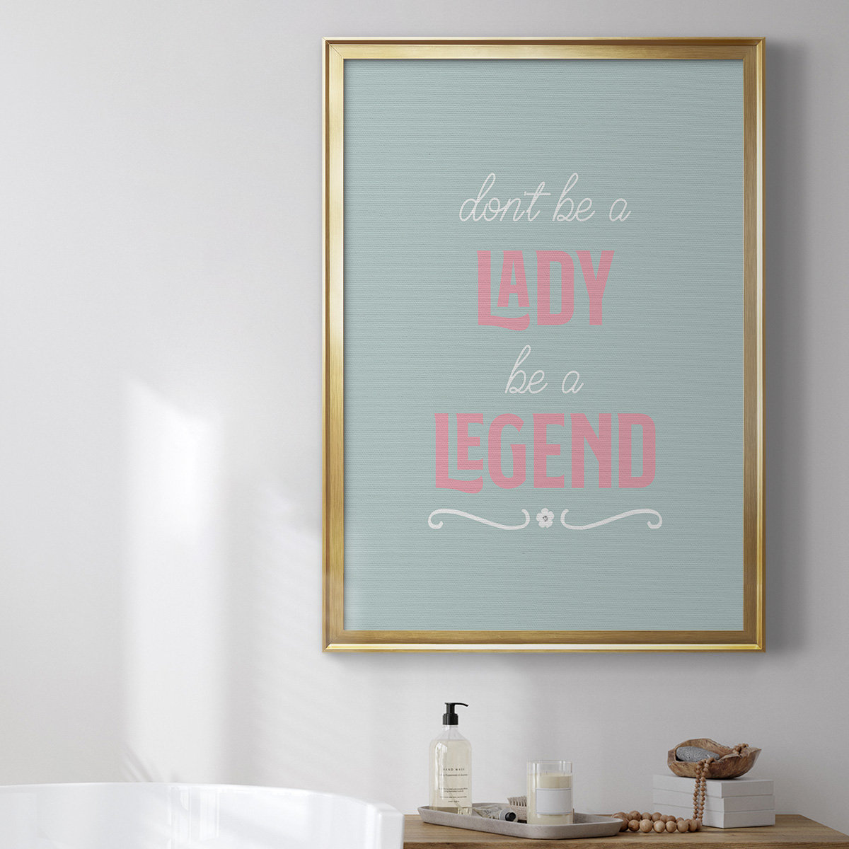 Trinx Lady Legend Premium Framed Canvas - Ready To Hang | Wayfair