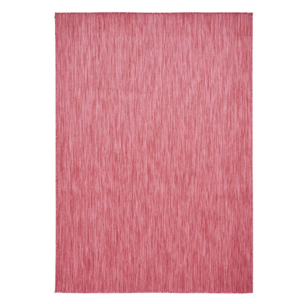 17 Stories Parr Solid Colour Machine Woven Red Area Rug | Wayfair.co.uk