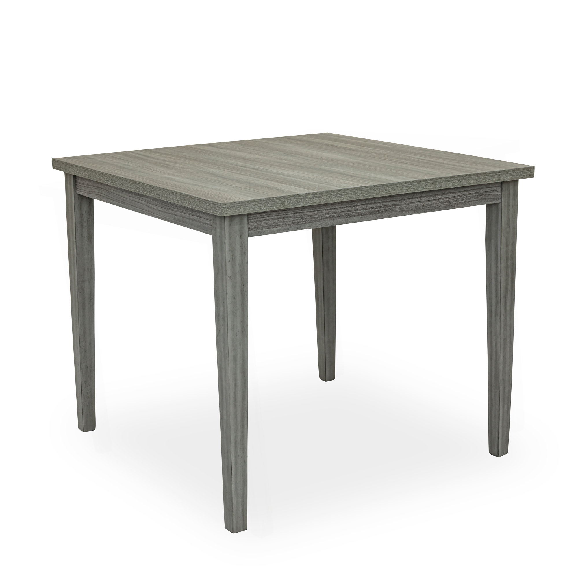Lark Manor™ 1Pc Counter Height Gray Color Square Shape Table Dining ...