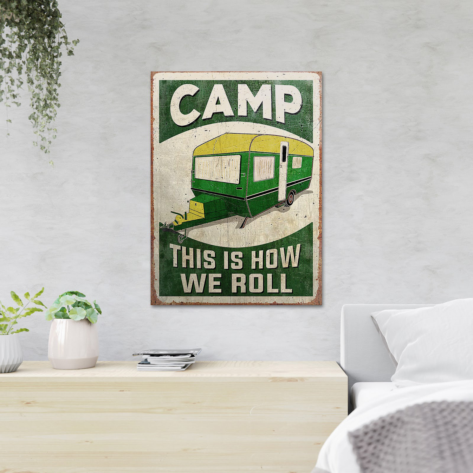 Trinx Green Train - Camp This Is How We Roll - 1 Piece Rectangle ...