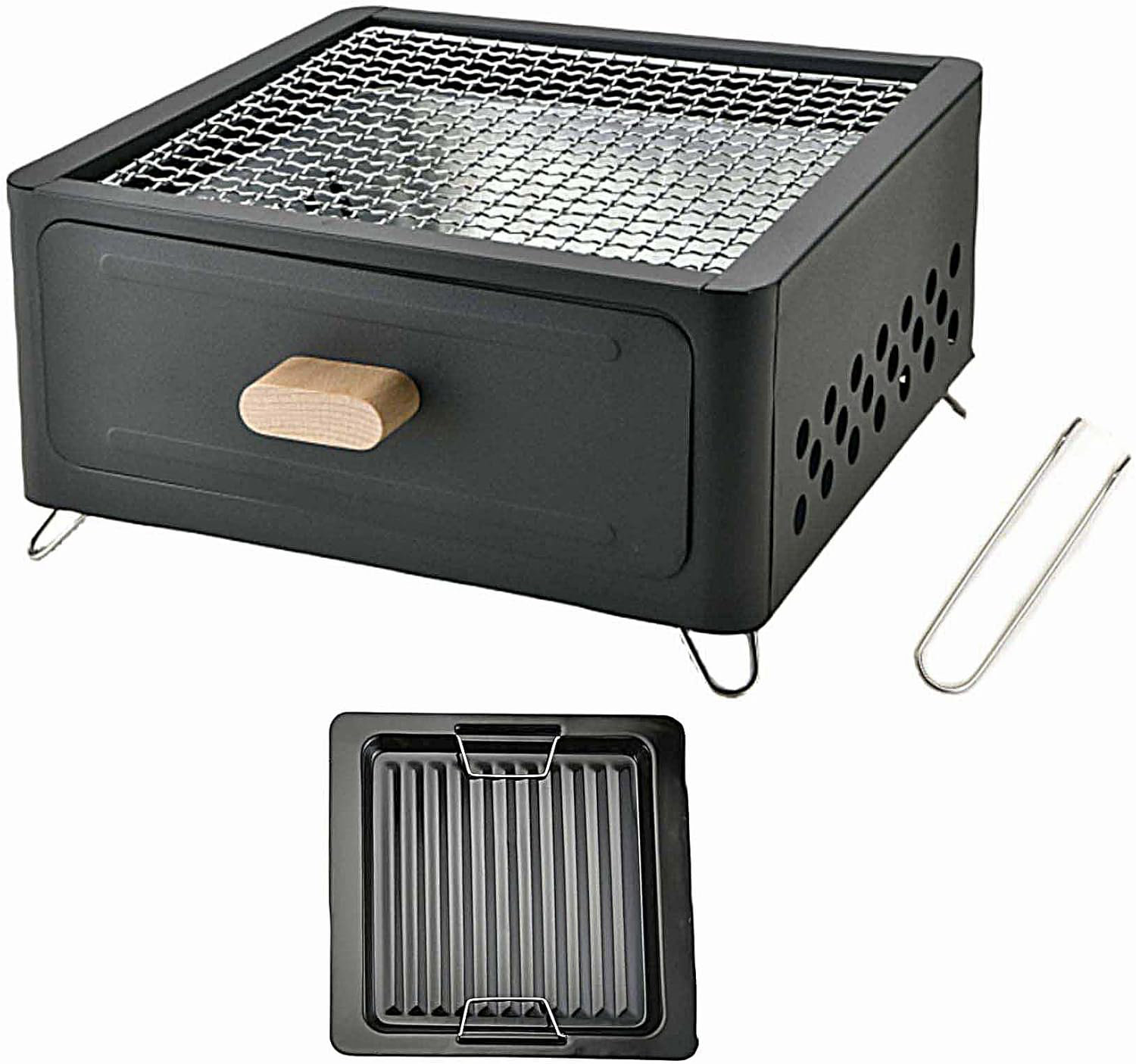 SIPIROT Barbecue Desk Tabletop Outdoor Stainless Steel Smoker BBQ | Wayfair