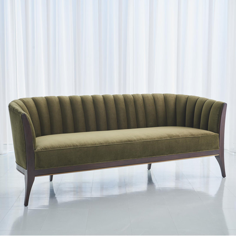 Global Views Channel Back Sofa-Silversmith | Perigold