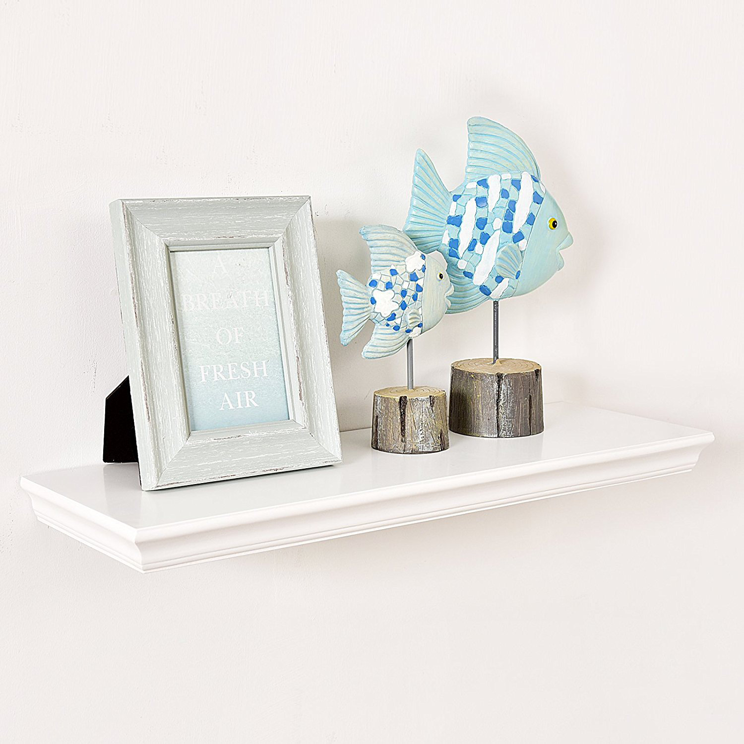 Alcott Hill® Floating Shelf with Adjustable Shelves & Reviews | Wayfair