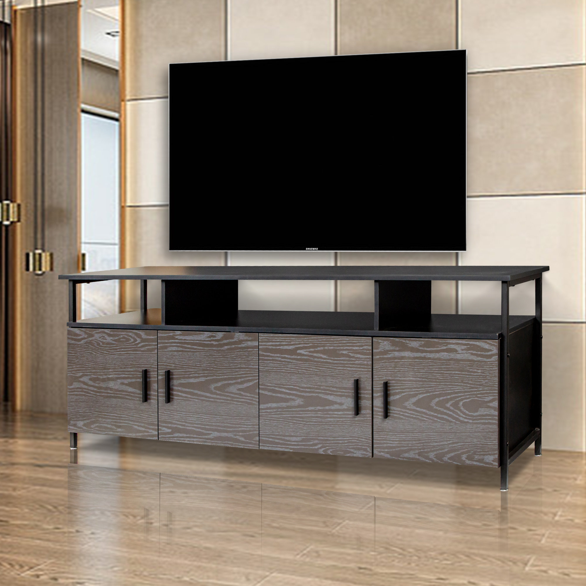 Latitude Run® Reggis TV Stand for TVs up to 78" | Wayfair