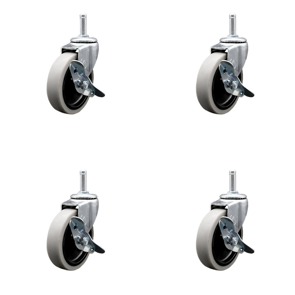Service Caster Cart Swivel Caster Locking Replacement | Wayfair
