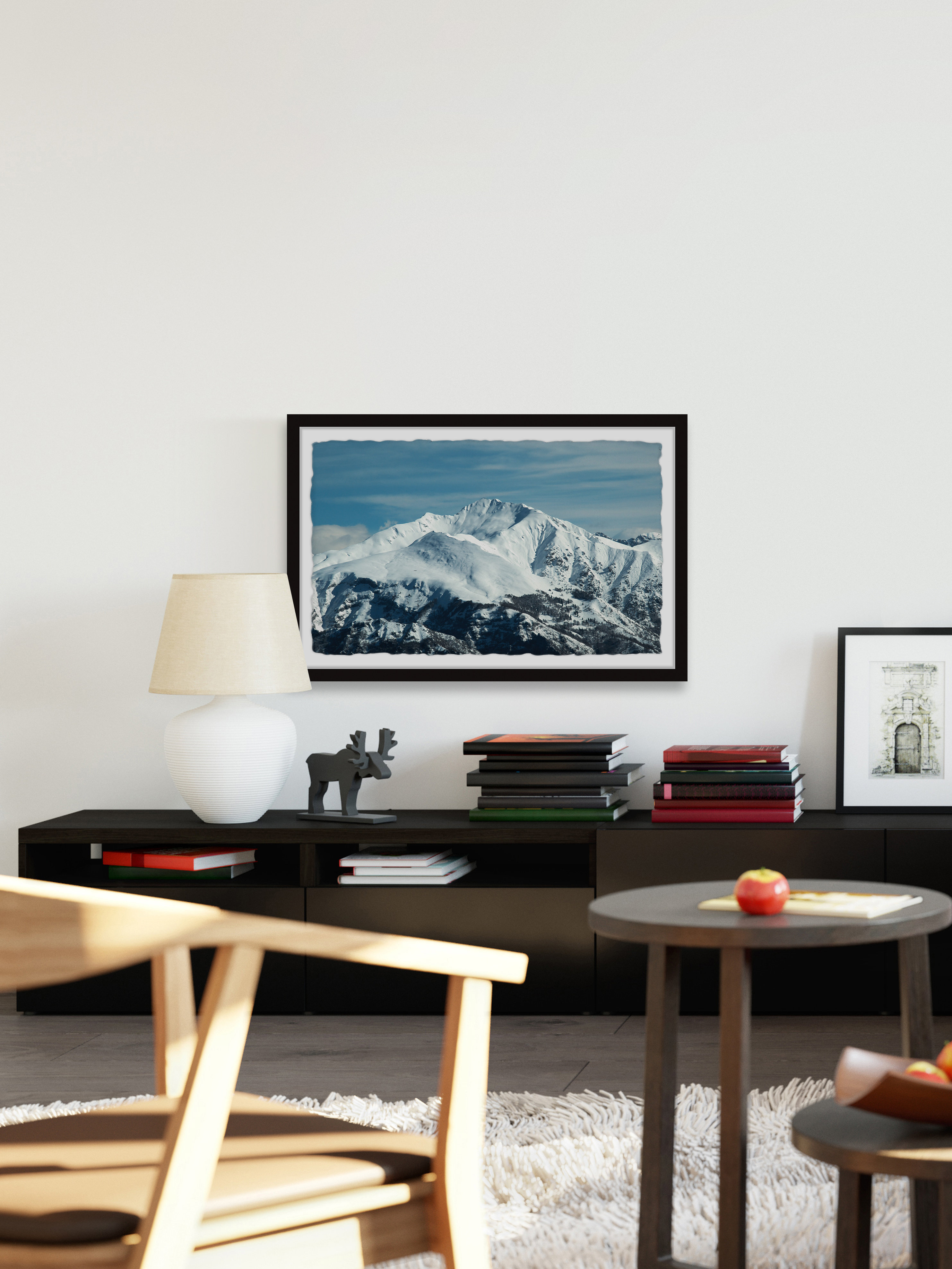 Loon Peak® Snow-Capped Mountains - Picture Frame Photograph | Wayfair