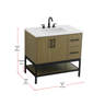 Joss & Main 36 inch Single Bathroom Vanity | Wayfair