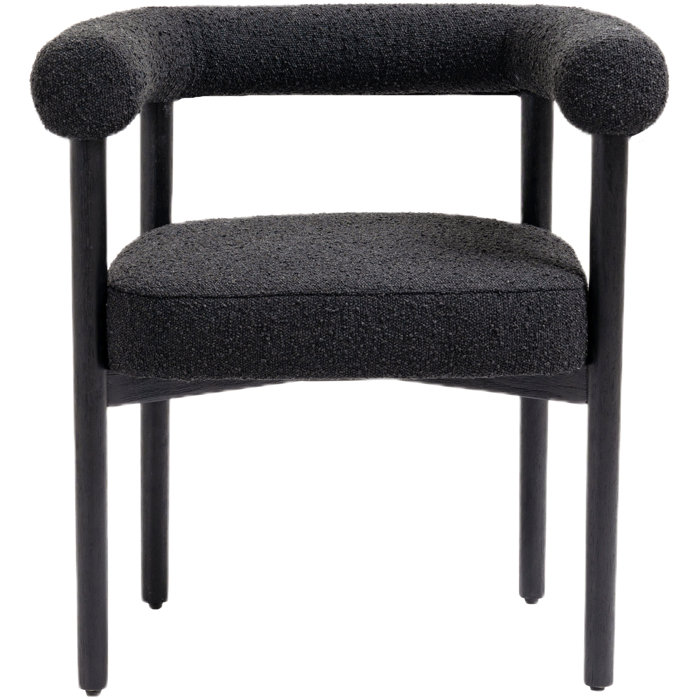 Latitude Run® Solid Back Arm Chair | Wayfair