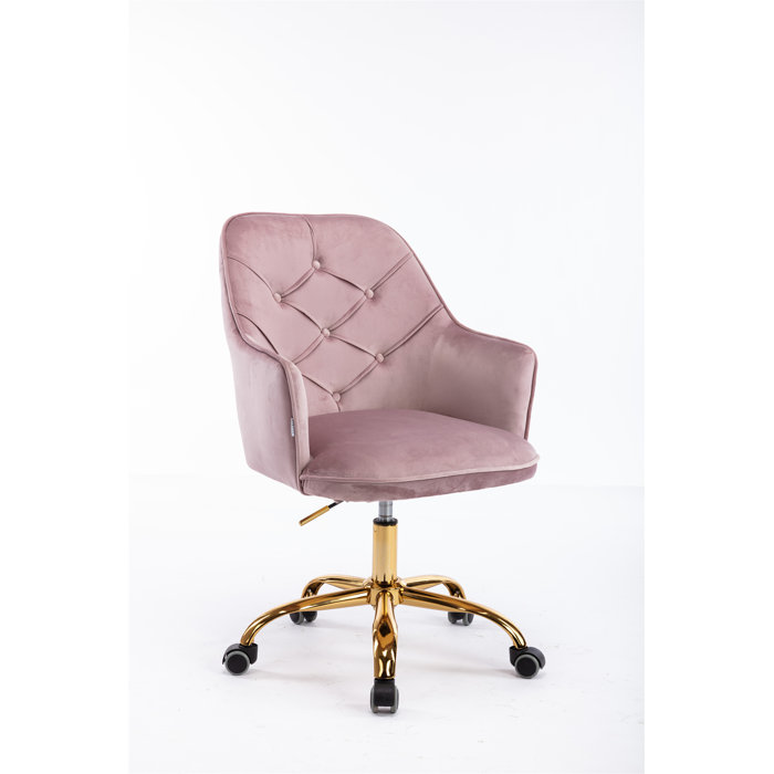 Mercer41 Exum Velvet Task Chair & Reviews | Wayfair