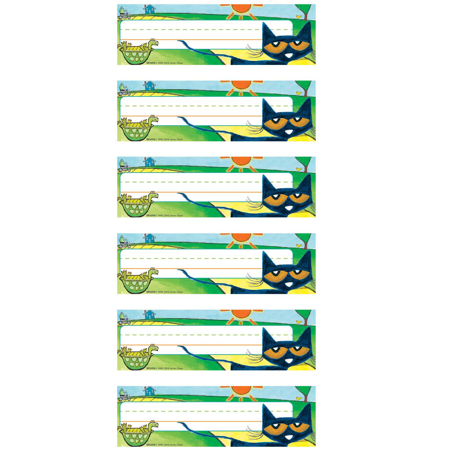 Edupress Pete the Cat Nameplates | Wayfair