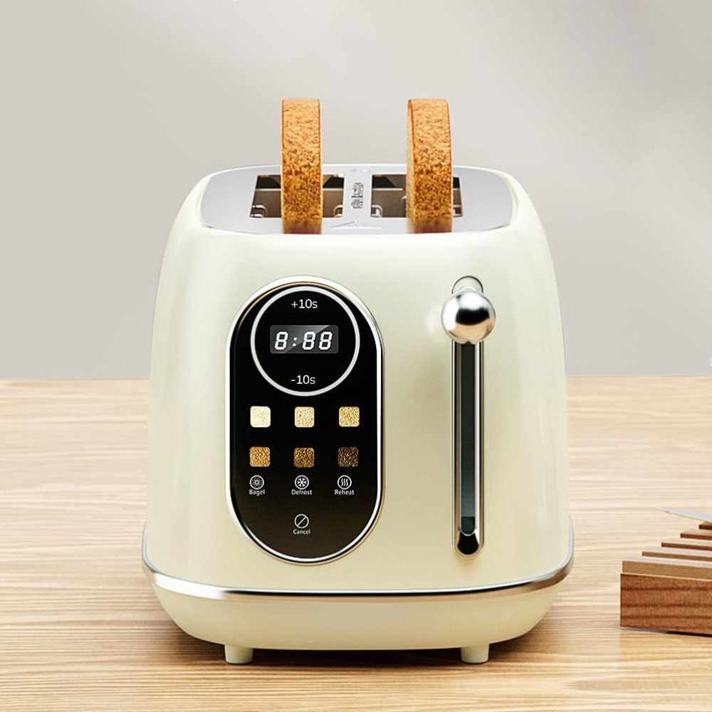 ALROMP 2 Slice Smart Touch Screen Toaster - Wayfair Canada