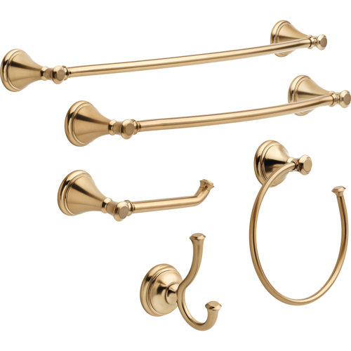 Gold Bathroom Hardware Sets You'll Love | Wayfair