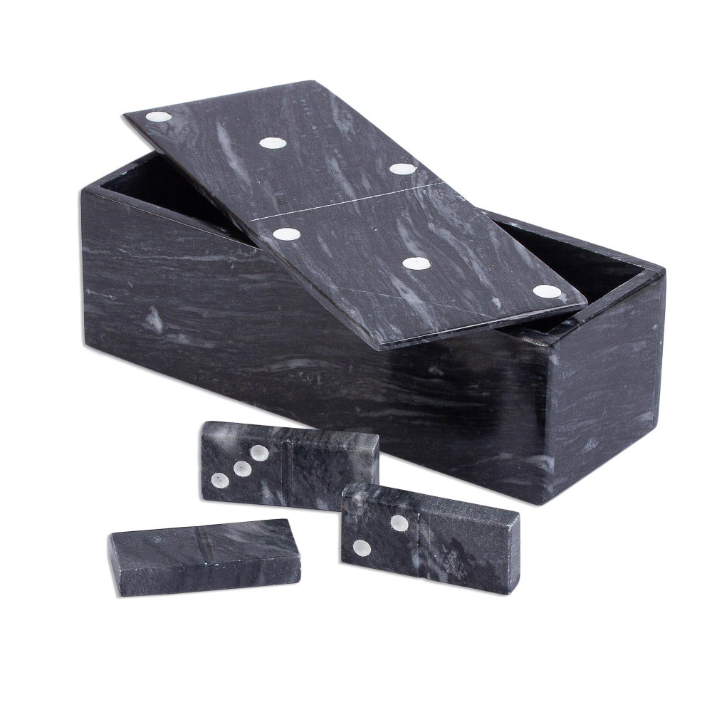 Novica 4 Player Marble Dominoes - Wayfair Canada