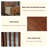 Jijieru Modern Nut-Brown Solid Wood Display Stand | Wayfair
