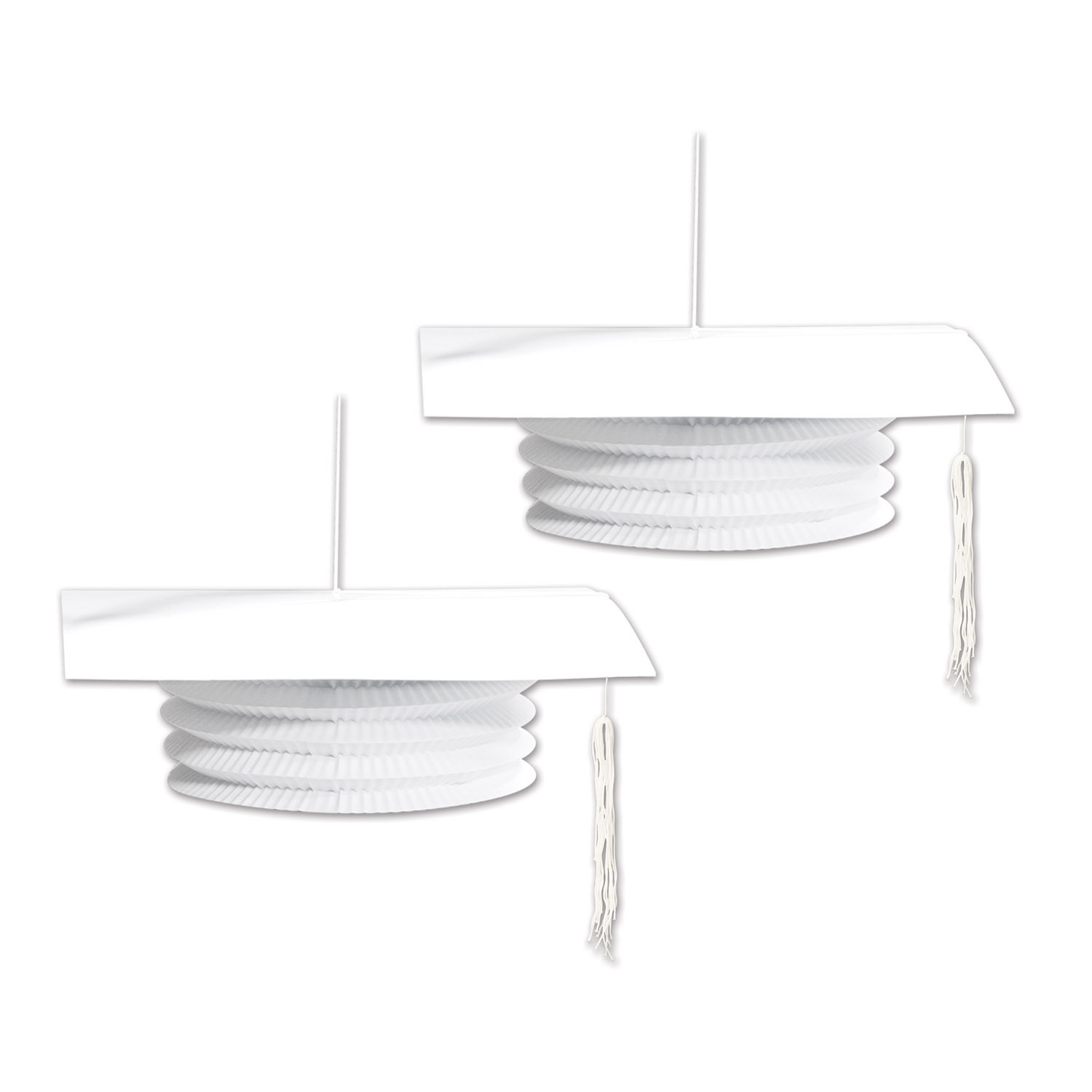 The Party Aisle™ Grad Cap Paper Lanterns - Pack of 12 - Wayfair Canada