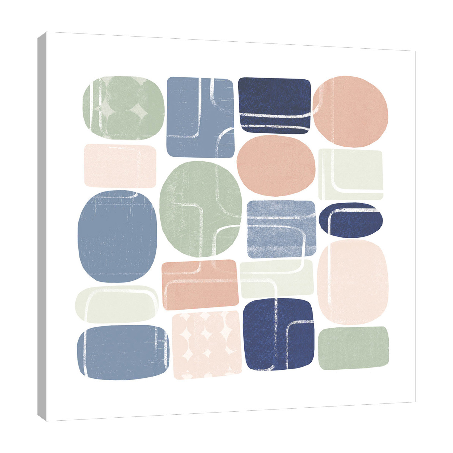 Jaxson Rea Beans II Pastel by Wild Apple Portfolio - Wrapped Canvas ...