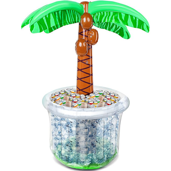 Joyin 37 Quarts Inflatable Palm Tree Cooler | Wayfair