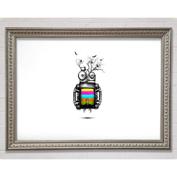 Happy Larry From The Future Framed Print | Wayfair.co.uk