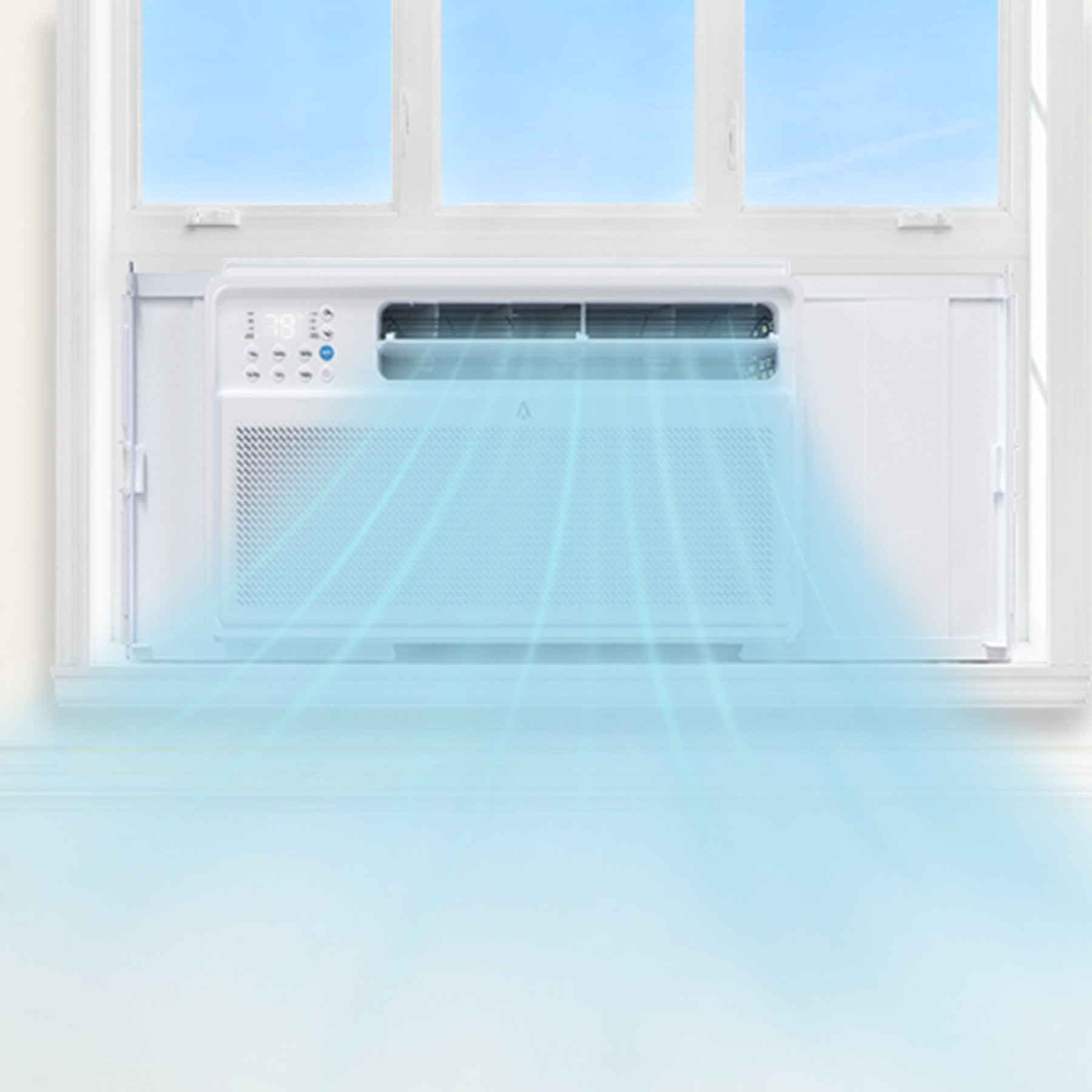 Euker+8000+BTU+Wi-Fi+Connected+Window+Air+Conditioner+for+350+Square ...