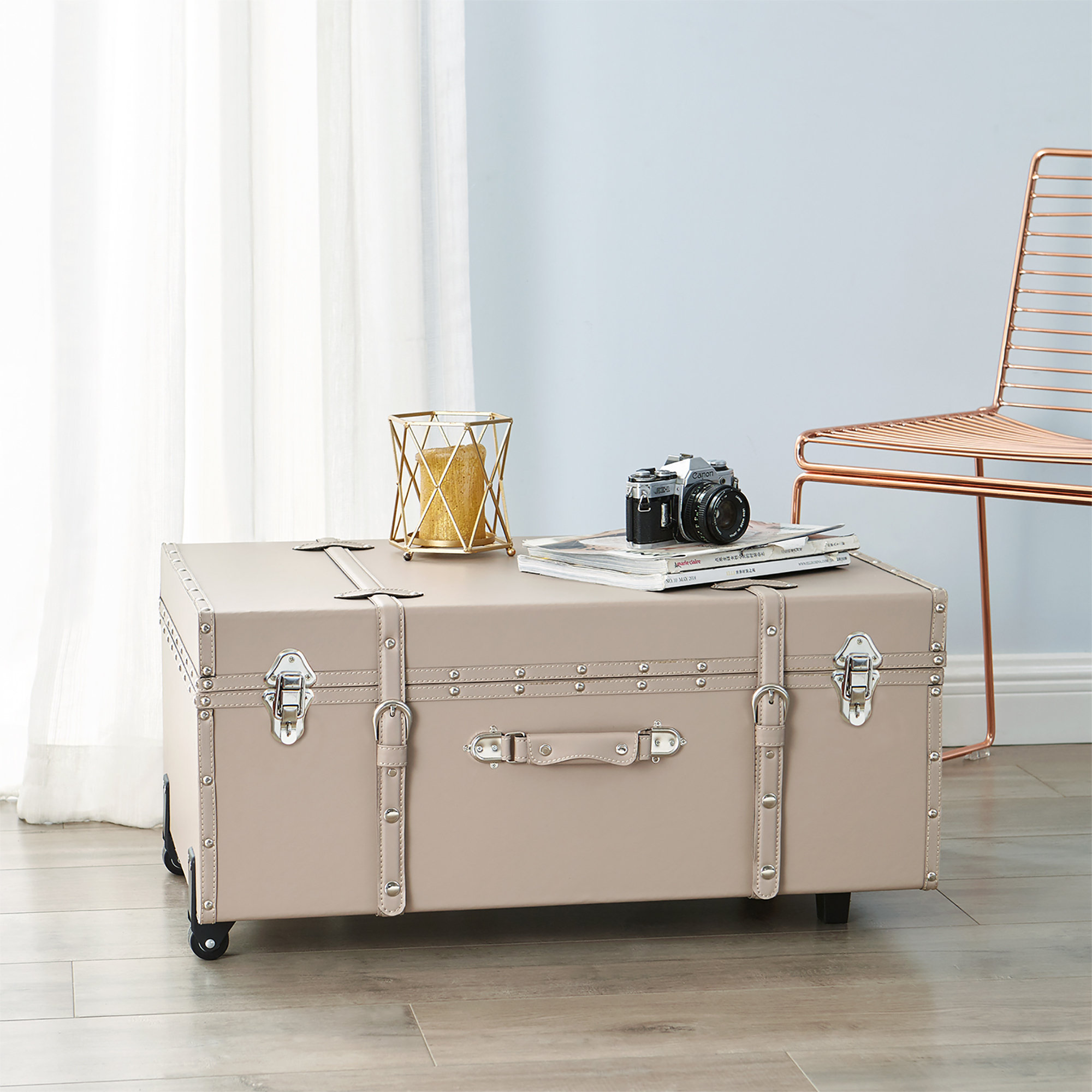 Byourbed The Sorority College Dorm Trunk & Reviews | Wayfair