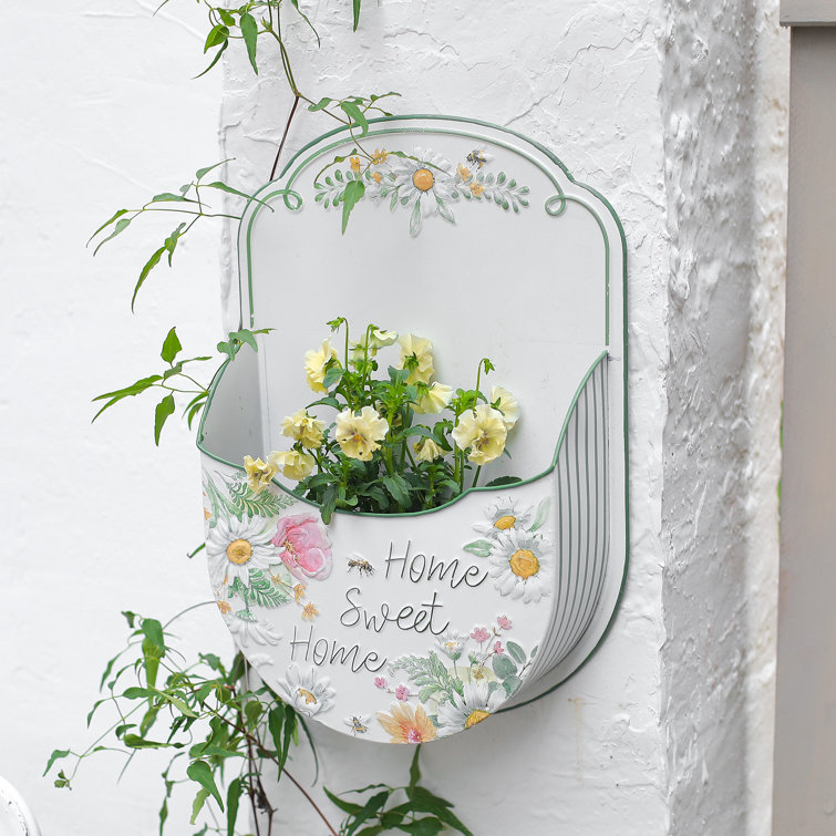Brambly Cottage Ortrun Metal Wall Planter | Wayfair.co.uk