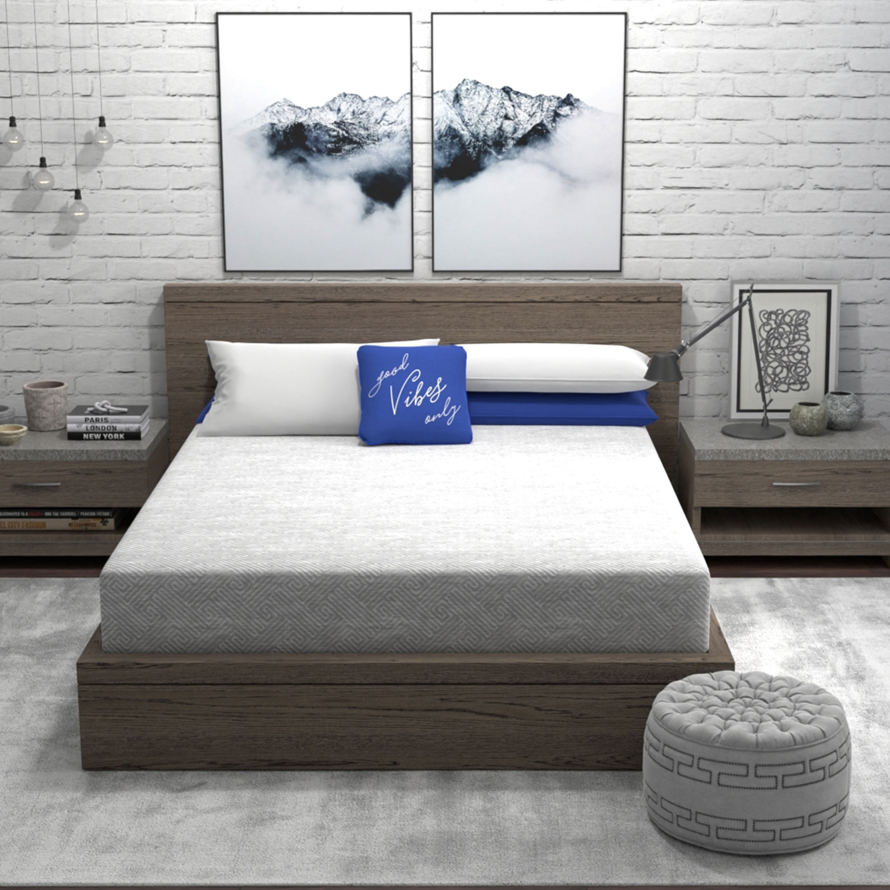 Vibe Medium Gel Memory Foam Mattress & Reviews | Wayfair