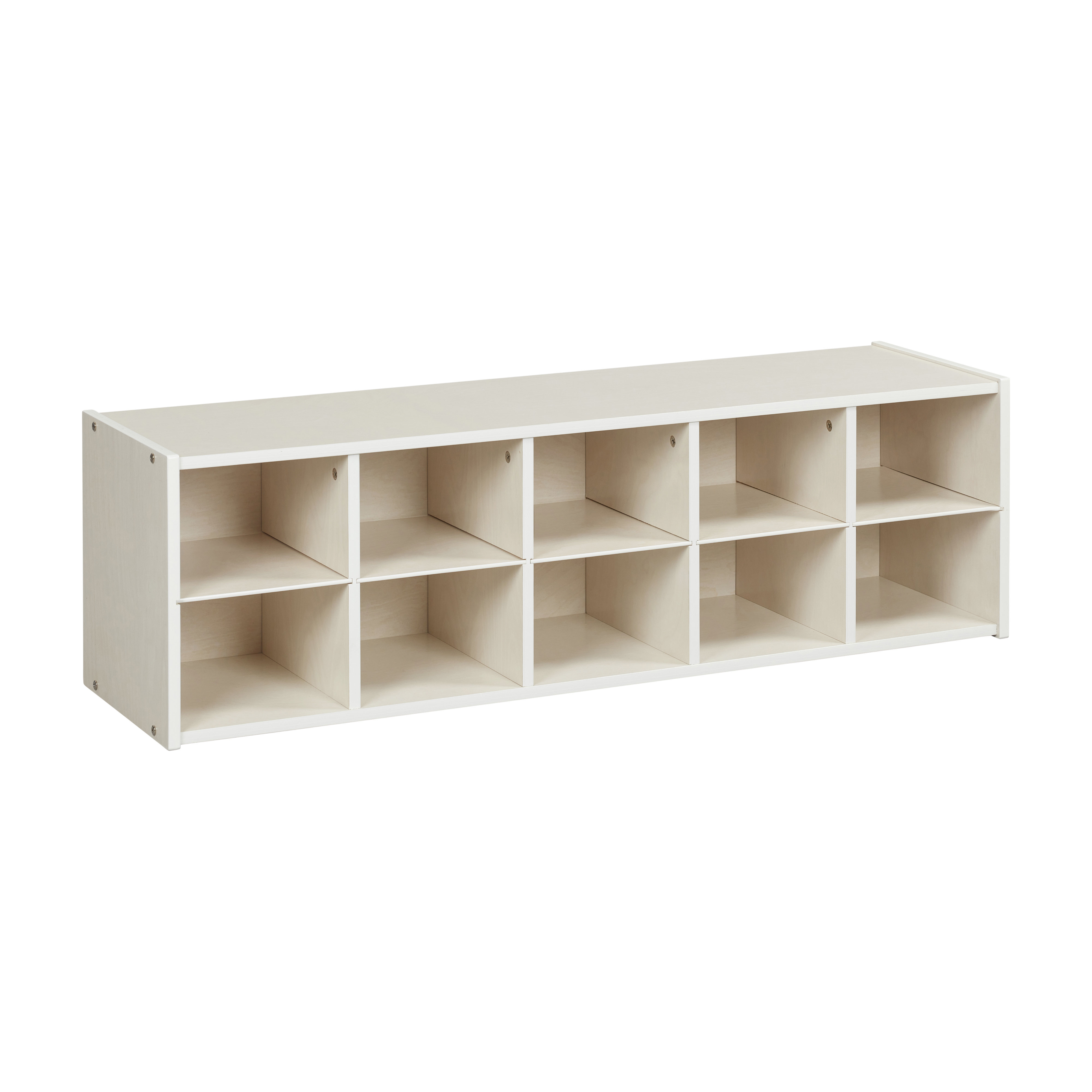 ECR4Kids Streamline 10 Cubby Tray Storage Cabinet, 2x5 | Wayfair