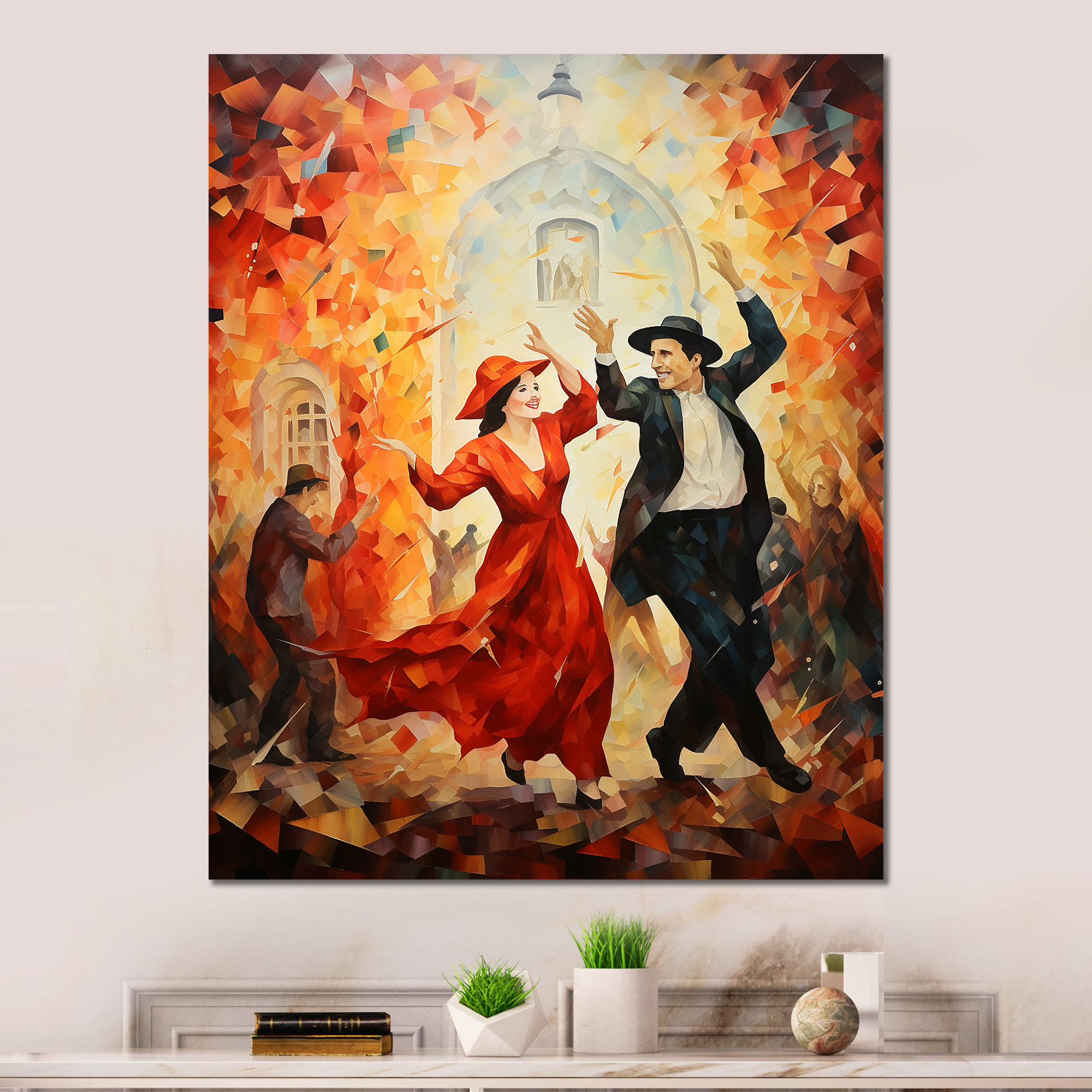 Red Barrel Studio® " Fantasy Castle Dance In Spain I " on | Wayfair