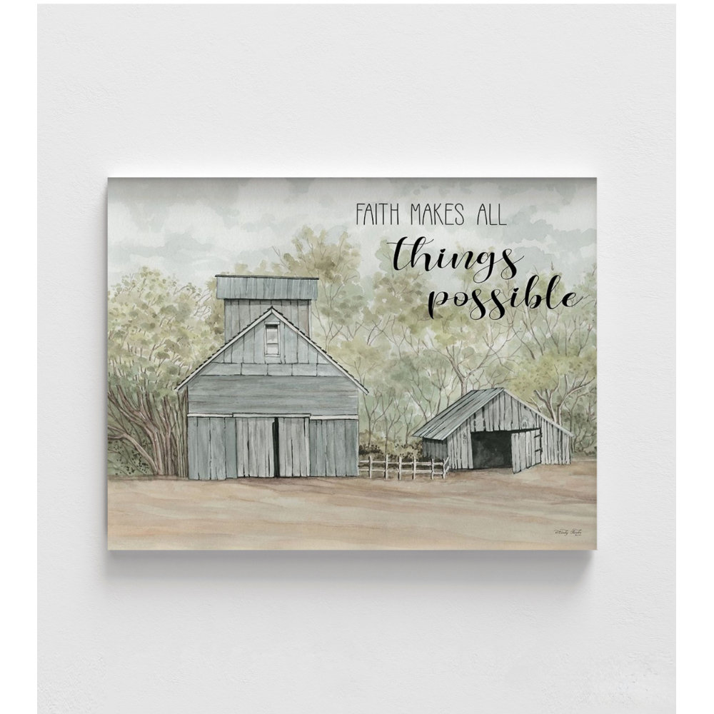 WeFrameArt Faith Makes All Things Possible By Cindy Jacobs, Framed Luke ...