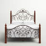 Three Posts™ Mariners Solid Wood Standard Bed & Reviews | Wayfair